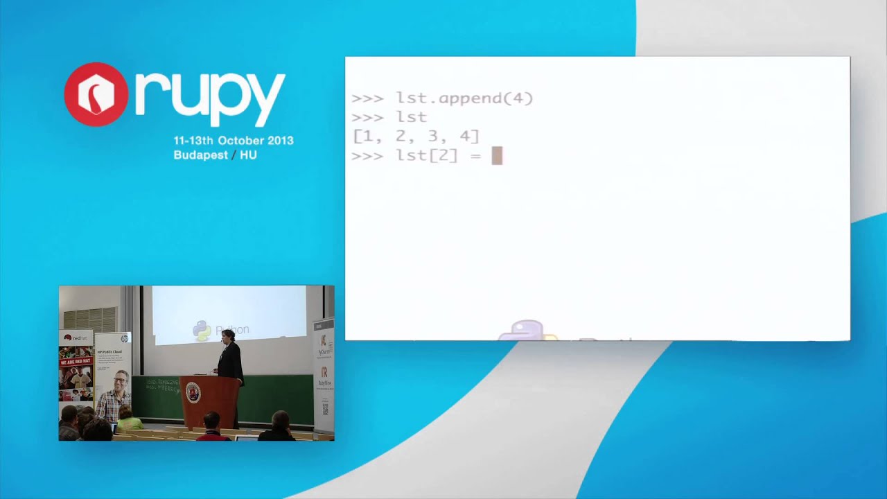 RuPy 13: Immutability in Clojure, Ruby, Javascript and Python / Tero Parviainen