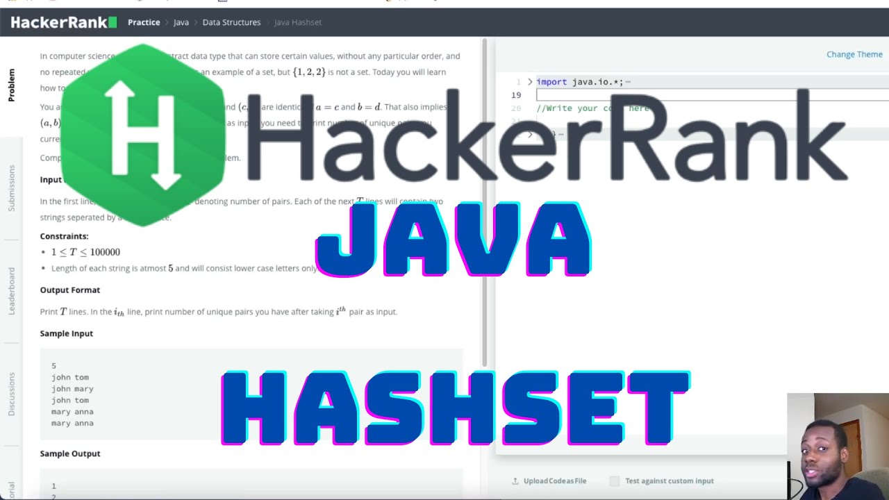 HackerRank | Java HashSet