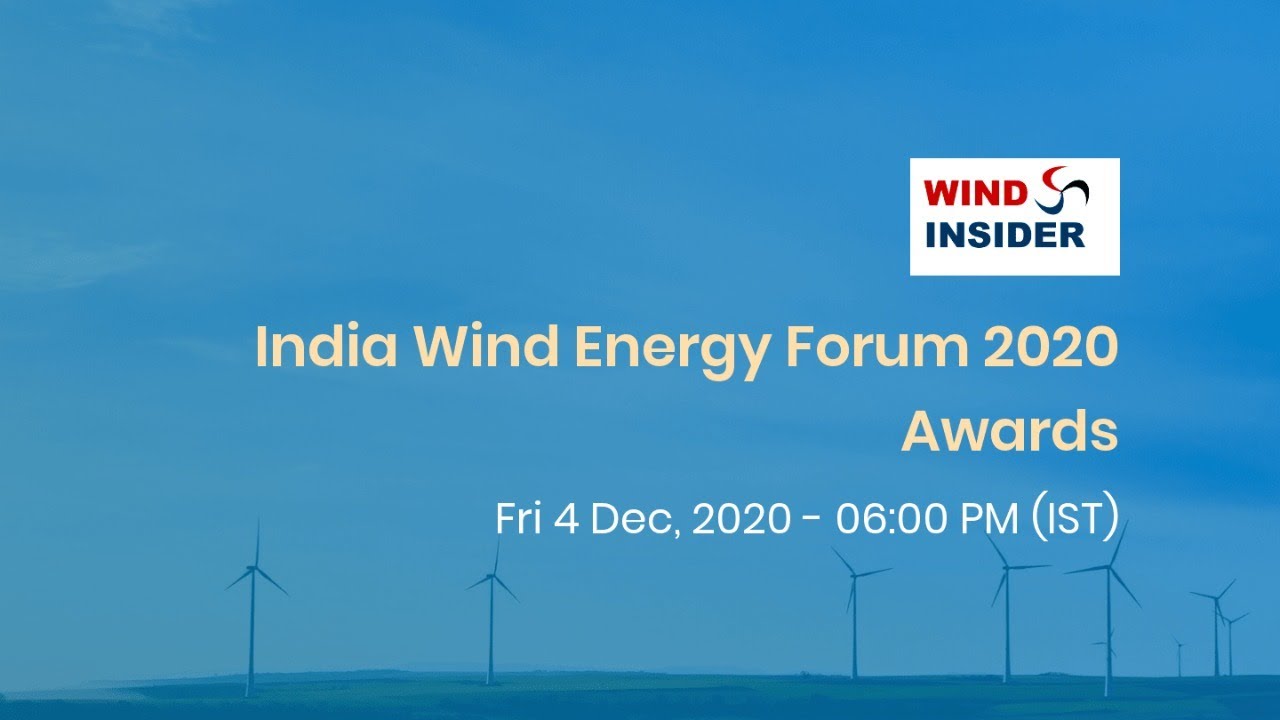 India Wind Energy Forum 2020 Awards