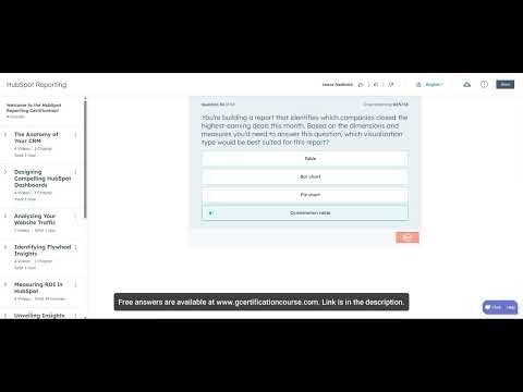 HubSpot Reporting Exam Answers | 100% Score | Live Pass | June 2025