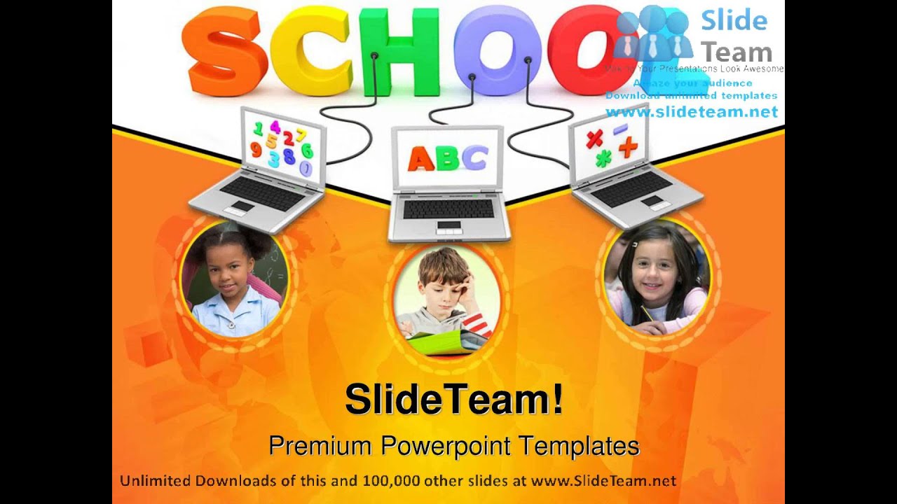 School Children Education PowerPoint Templates Themes And Backgrounds ppt layouts