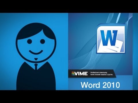 Jak ve Word 2010 ručně vytvořit Rejstřík dokumentu | jaktak.cz