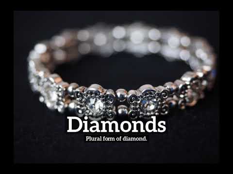 What is Diamonds? | How Does Diamonds Look? | How to Say Diamonds in English?