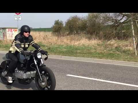 BMW K100 Café Racer Test und Soundcheck II
