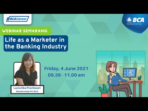 SAPA KARIR | Webinar "Life as a Marketer in the Banking Industry"