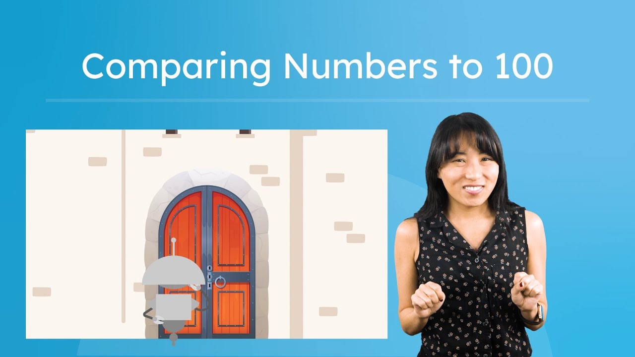 Comparing Numbers to 100 - Kindergarten Place Value Practice