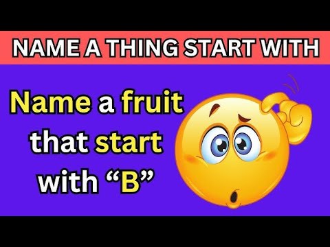 🤯Challenge: Find Words Starting with Specific Letter! 🧠🔍 🧐