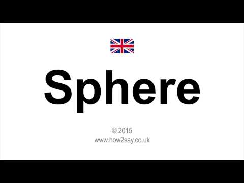 How to pronounce Sphere in UK, British English