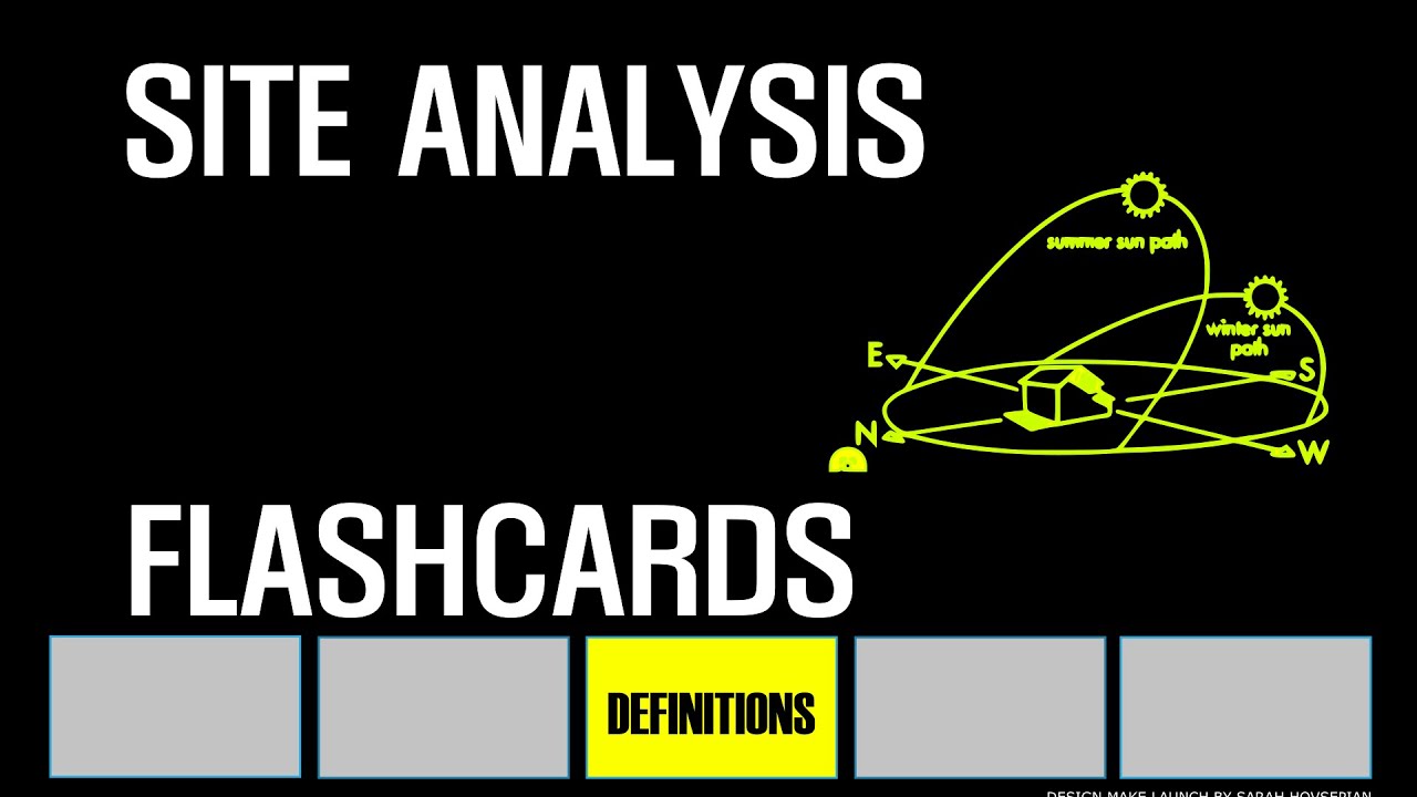 Site Analysis - ARE 5.0 PA