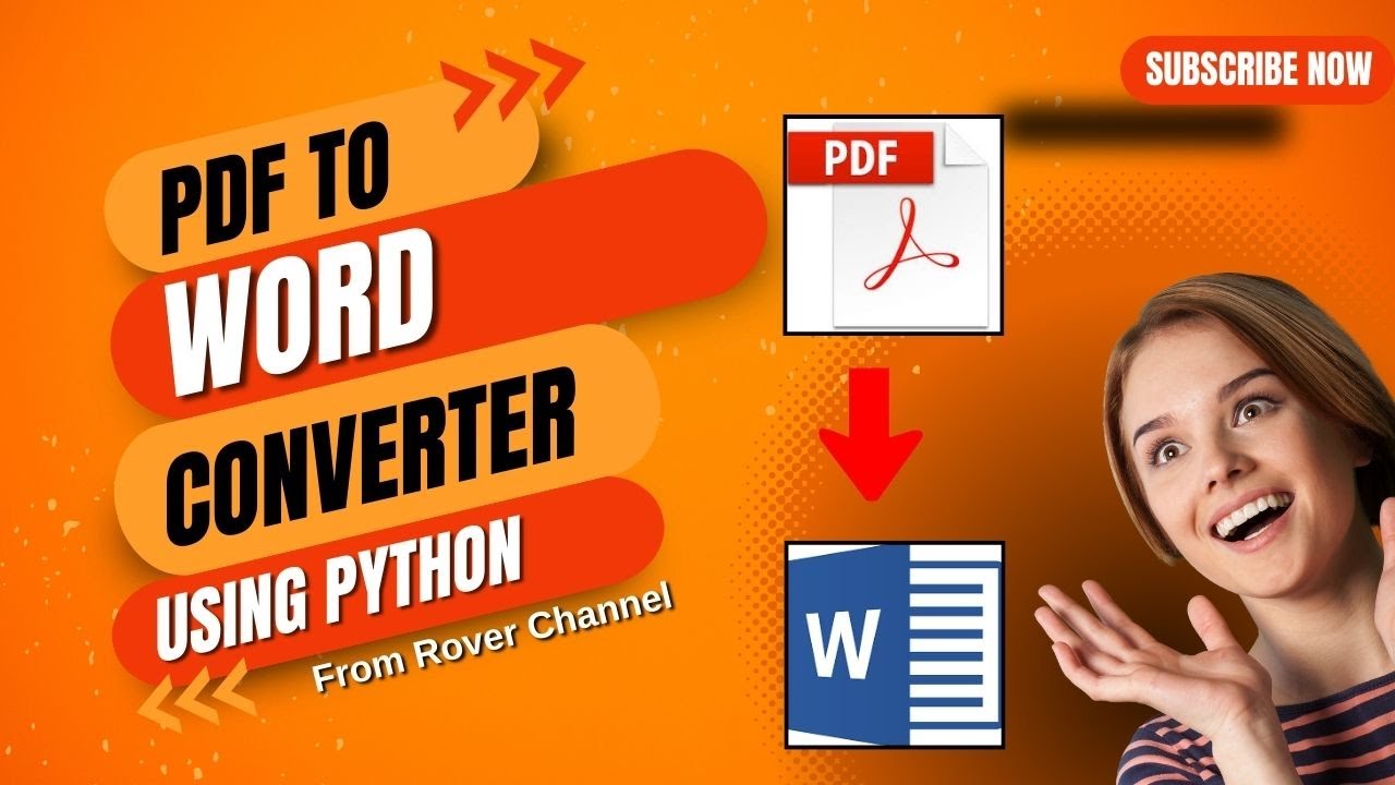 How to Convert PDF to DOCX with Python | Step-by-Step Tutorial