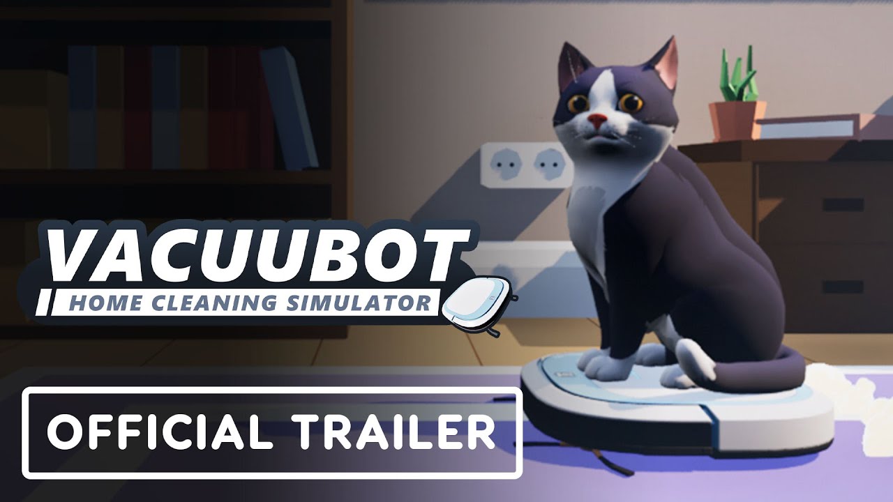 VacuuBot: Home Cleaning Simulator - Official Announcement Trailer