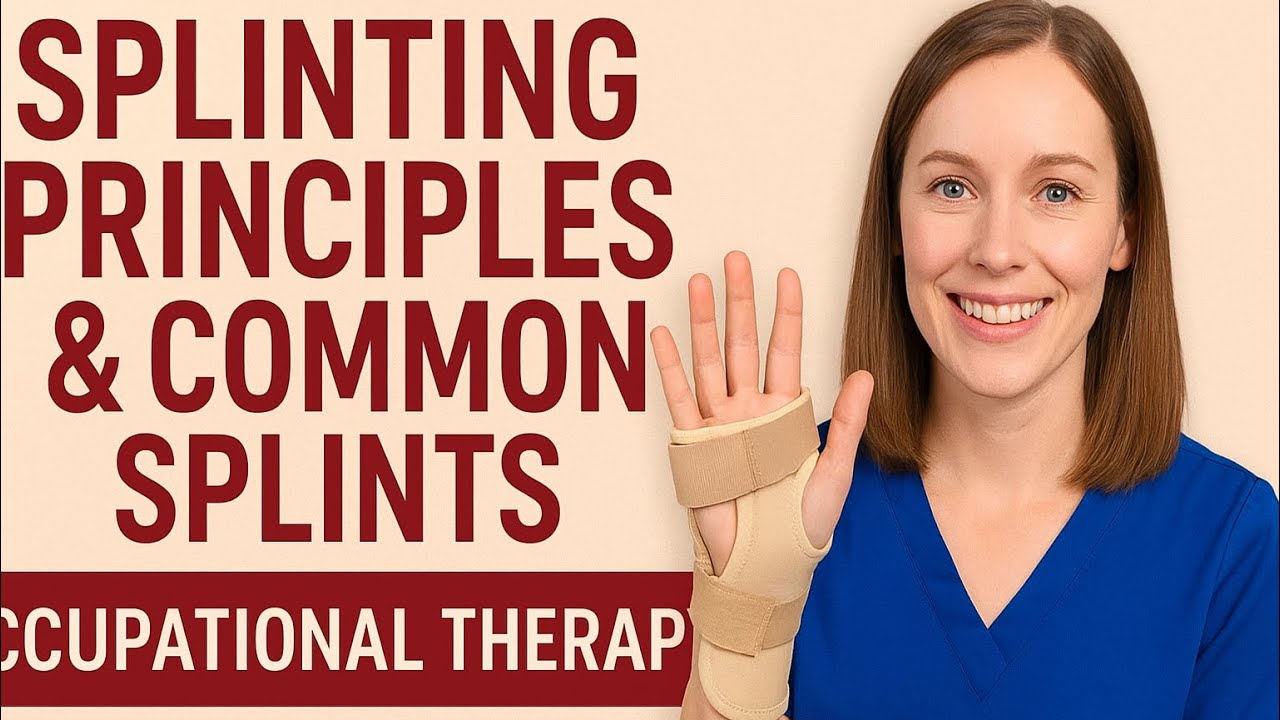 Splinting Principles & Common Splints | Occupational Therapy Essentials