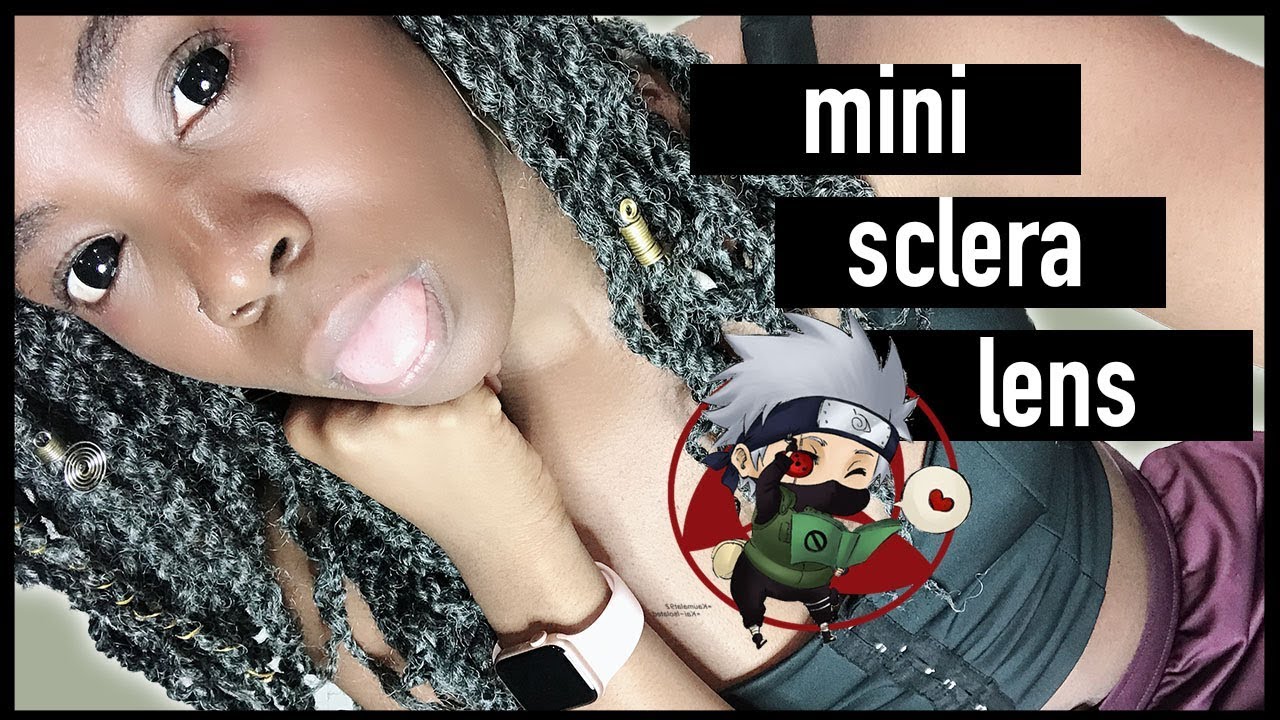 Black Mini Sclera Contacts Lens Review [A.K.A Demon Eyes]