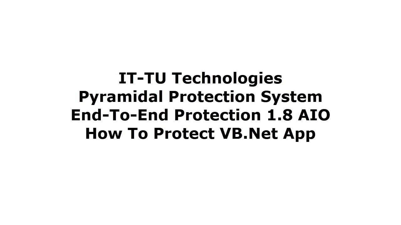how to protect vb.net source code - visual basic.net