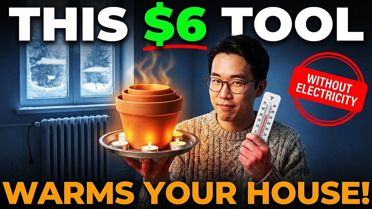 THIS $6 Tool WARMS Your House All Winter WITHOUT Electricity!