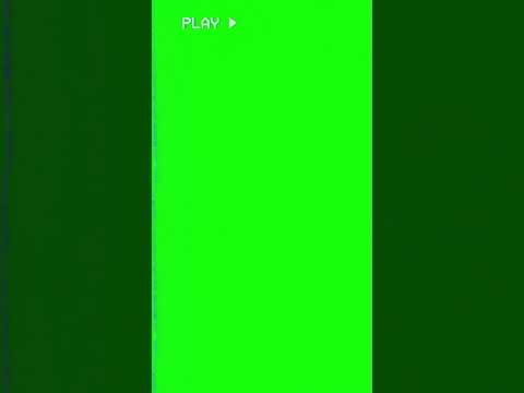 VHS overlay Green Screen