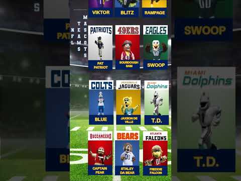 Mascots of NFL Teams