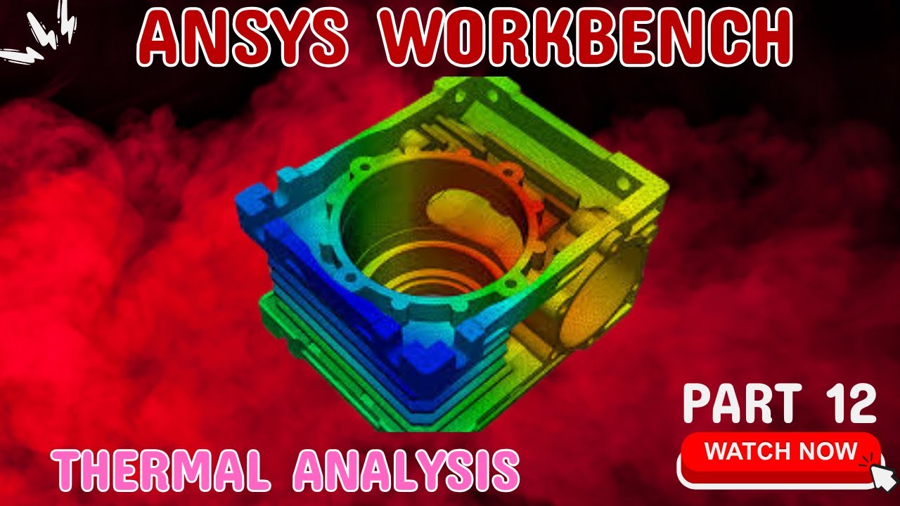 Thermal Analysis in ANSYS Workbench | Heat Transfer Simulation Tutorial for Beginners #ansys