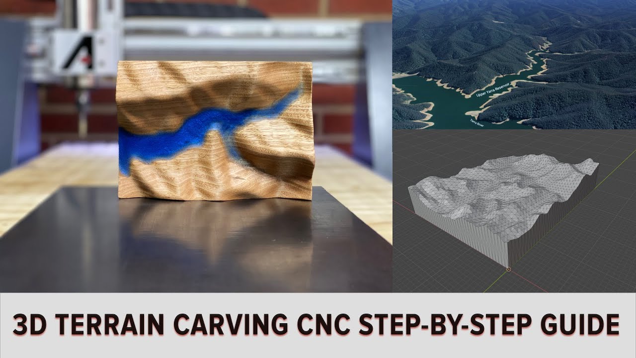 3D Terrain Carving CNC Step-by-Step Guide