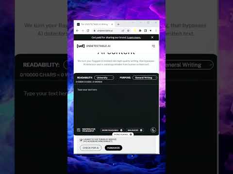 Use Undetectable AI to bypass AI detectors!