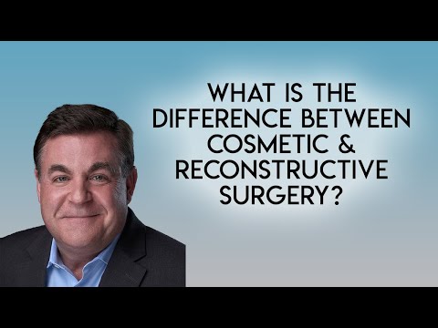 Cosmetic vs Reconstructive Surgery