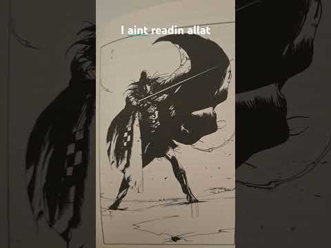 Vampire Hunter D Manga😱 #manga #nostalgia