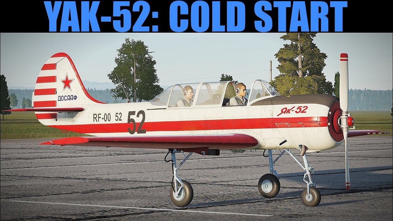 Yak-52: Cold Start Tutorial | DCS WORLD