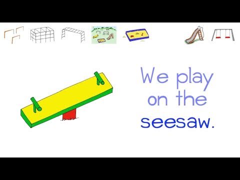 Playground Flashcards - Let's Play on the PLAYGROUND! by ELF Learning