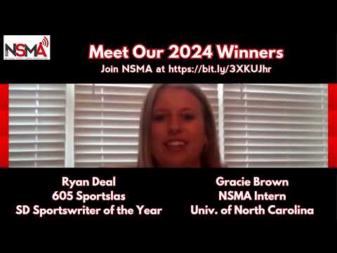 2024 NSMA SD Sportswriter of the Year, Ryan Deal