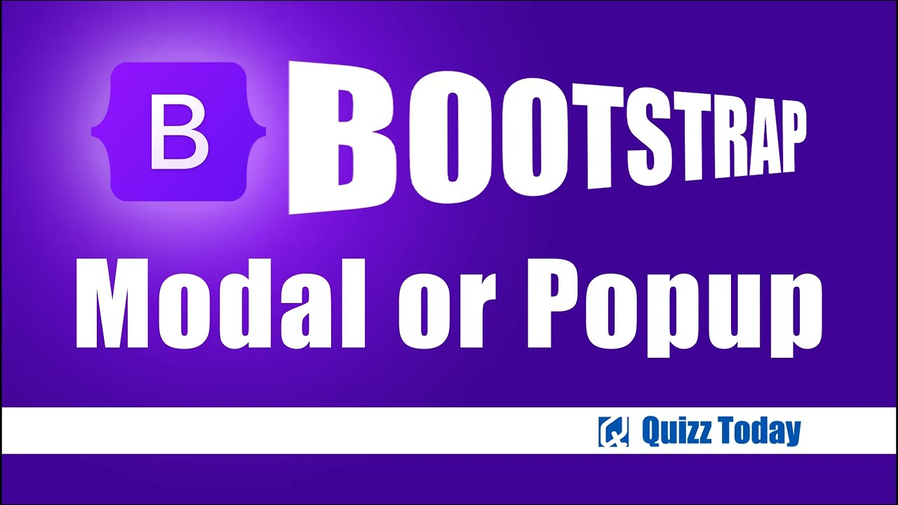 Bootstrap 5 Modal