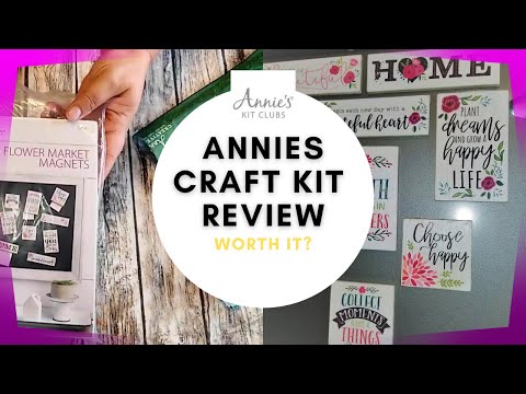 Monthly Subscription Craft Kit Review Annies Kit Clubs