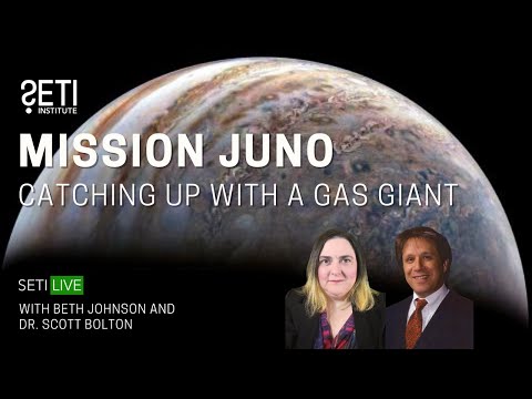 SETI Live: Catching Up with a Gas Giant - Mission Juno
