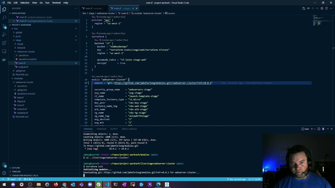 4.7 Learn Terraform - Module Versioning with GitHub