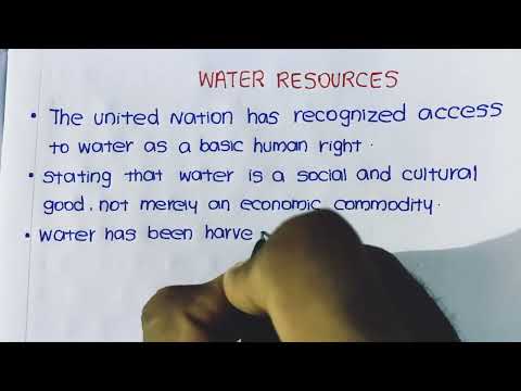 essay on water resources || water resources essay in english || few lines on water resources ||
