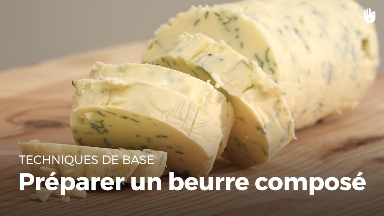 Préparer un beurre composé - Utiliser les matières grasses en cuisine ...