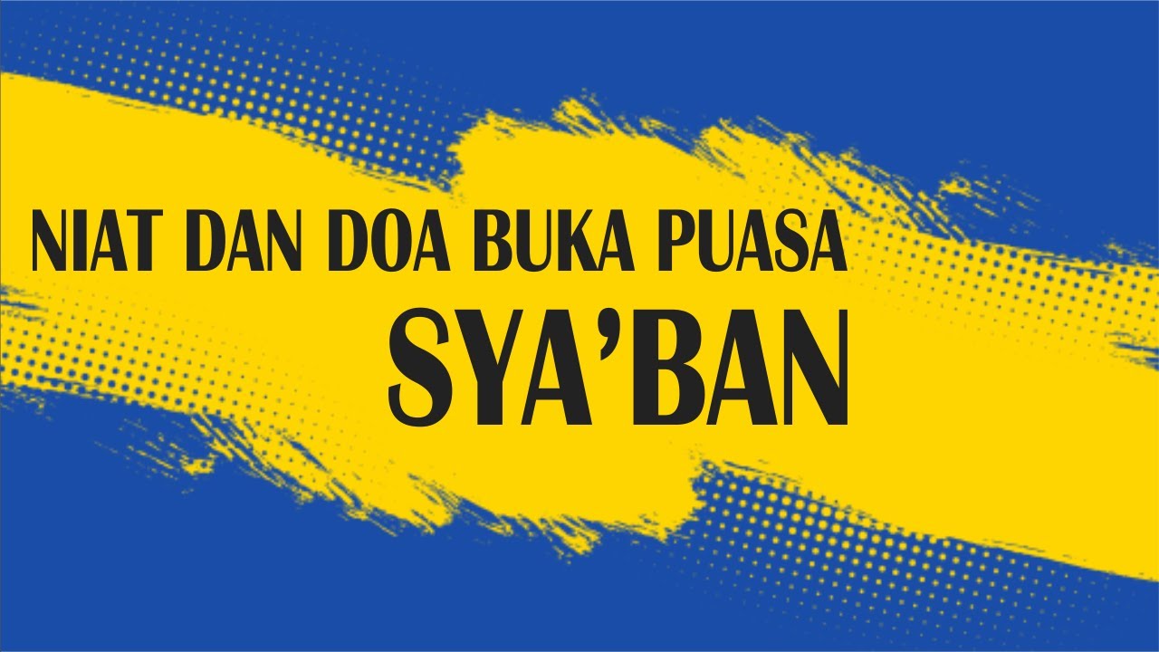 Niat Puasa Nisfu Syaban dan Buka Puasa Nisfu Sya'ban Arab latin dan terjemah artinya