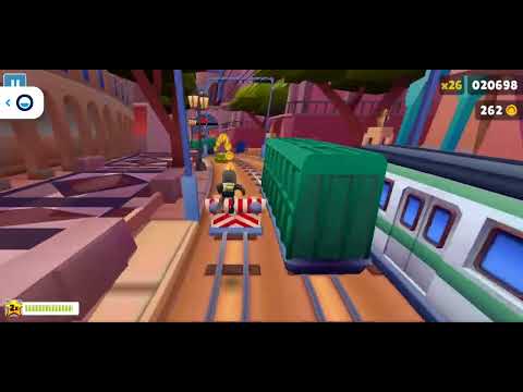 Playing Subway Surfers in Havana on Poki!