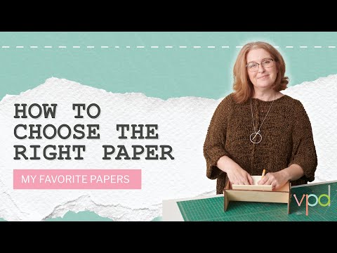 How to Choose the Right Paper for your Handmade Journal