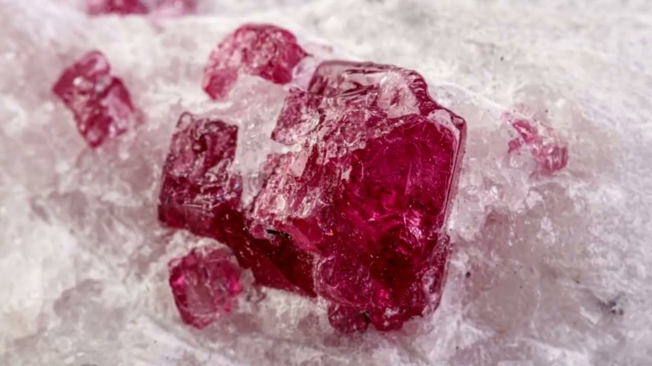 How were rubies formed?