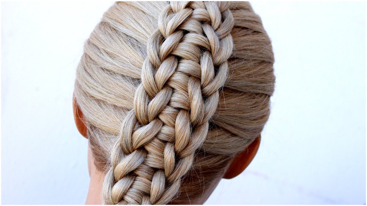 Double Knotted Braid | 😱 Wedding Prom Updo Hair Tutorial by Another Braid