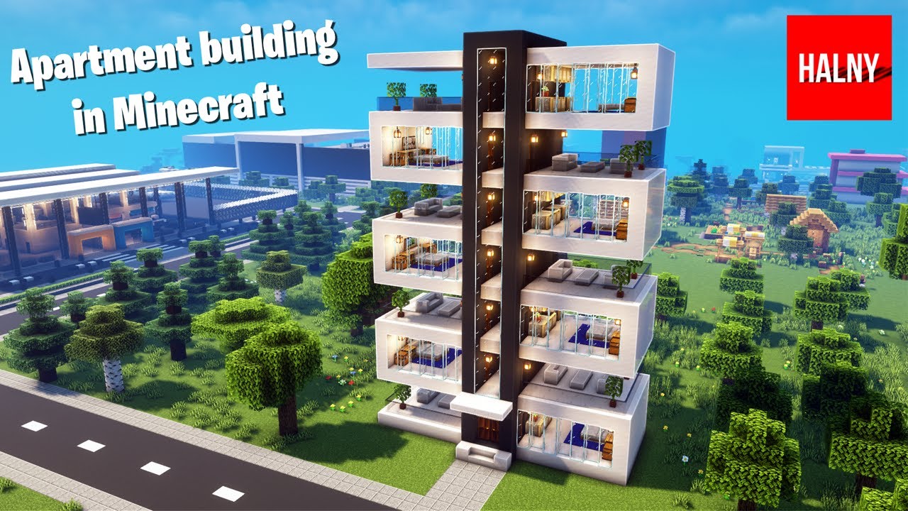 How to build an apartment building in Minecraft - Minecraft Builders