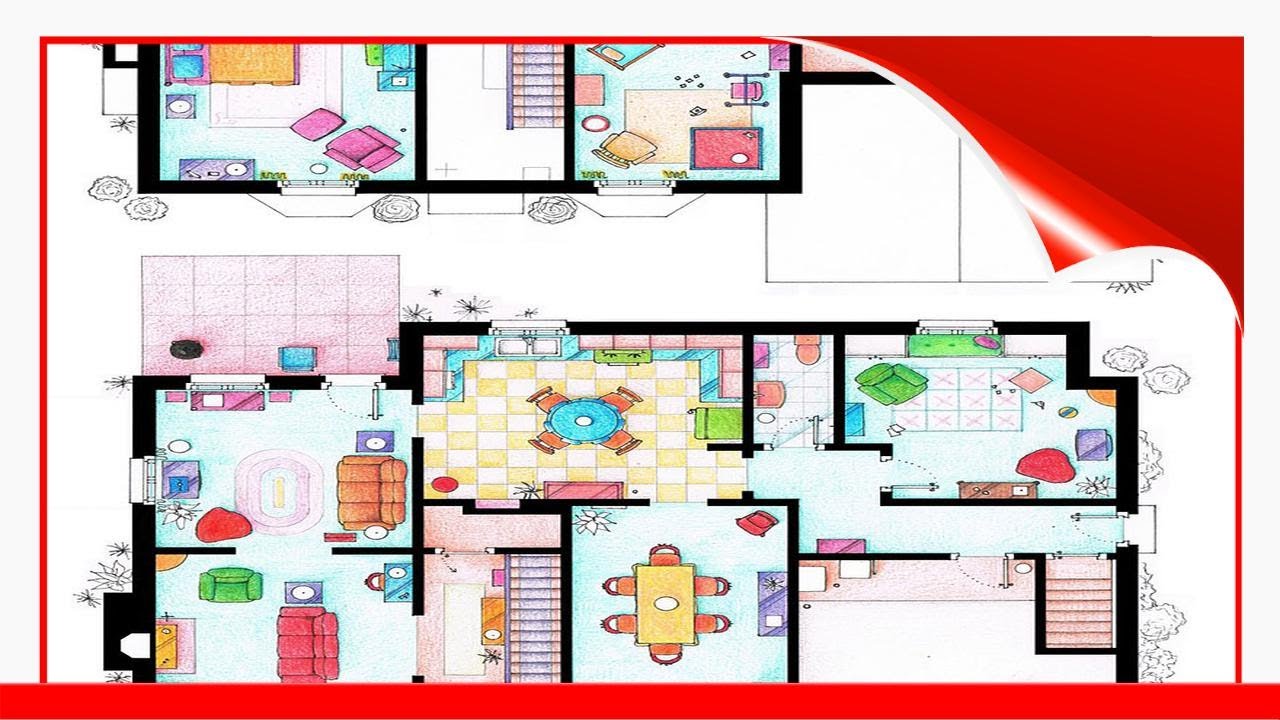Artist Draws Detailed Floor Plans Of Famous Tv Shows 🔥