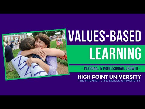 Values-Based Learning: Personal and Professional Growth