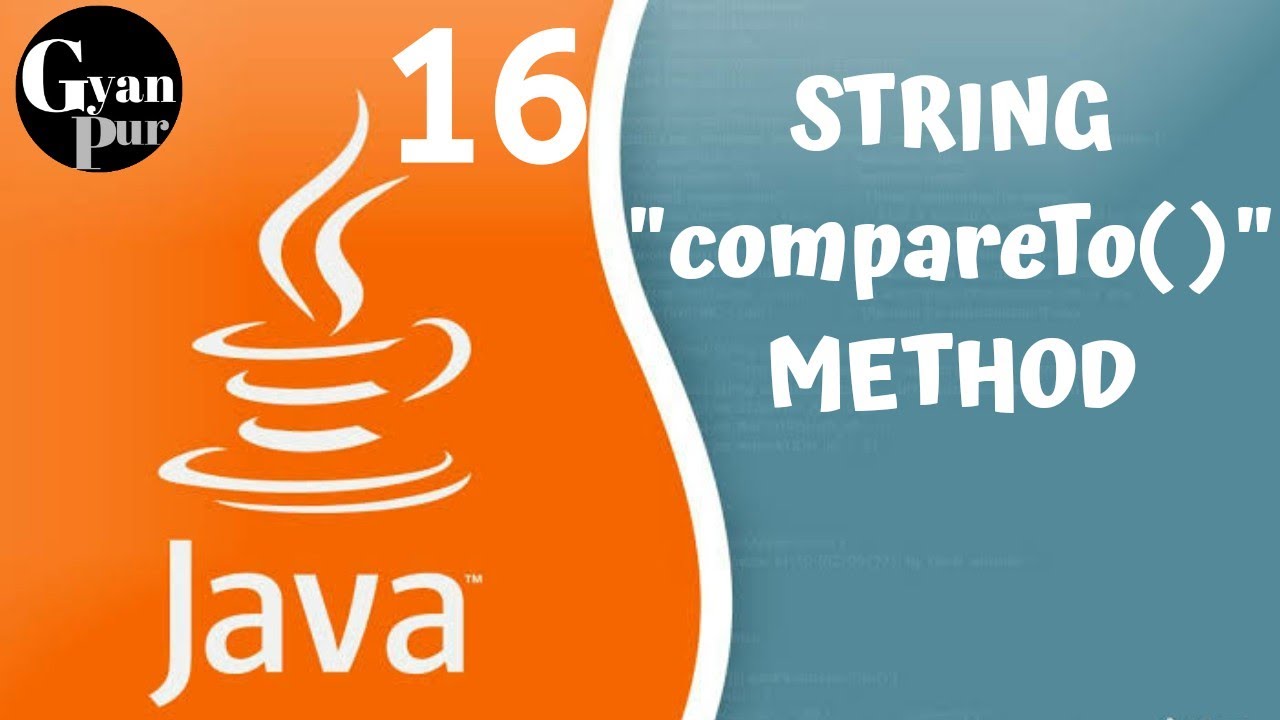 String compareTo Method in Java| Java tutorial for beginners
