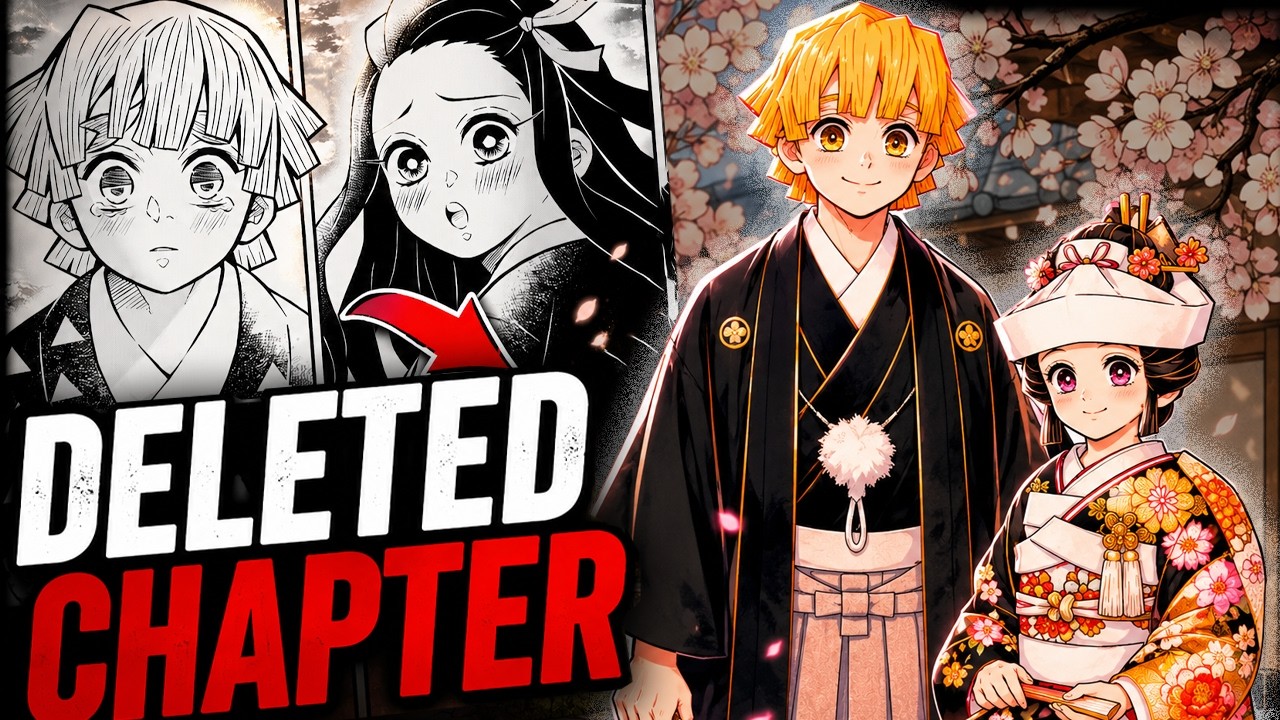 The Secret Ending of Demon Slayer🤫 (Deleted Chapter)