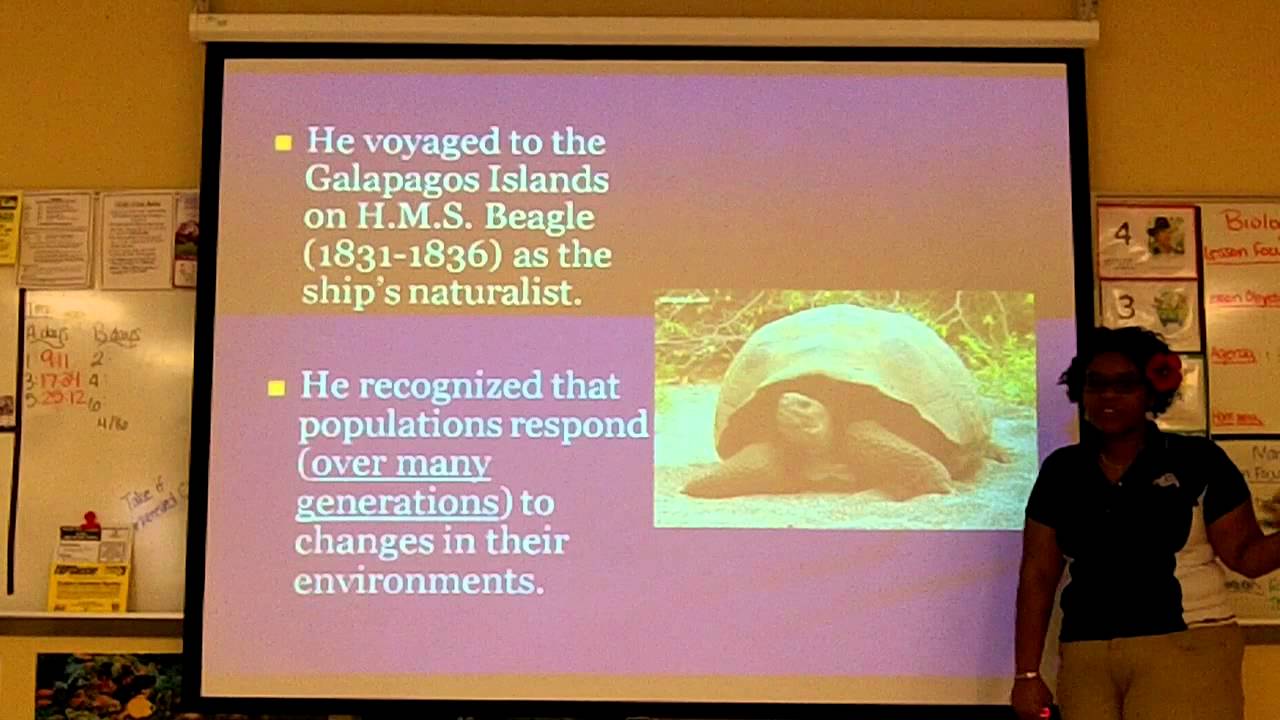 History of Evolutionary Thought Lecture