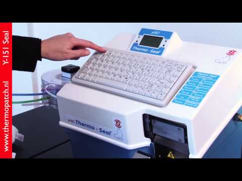 Laundry Tagging - Laundry Temporary Tagging Machine Thermopatch Y151 ...