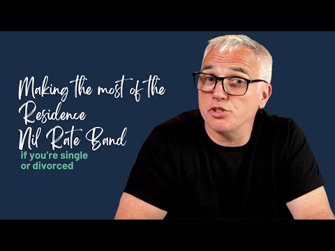Making the most of the Residence Nil Rate Band if you’re single or divorced