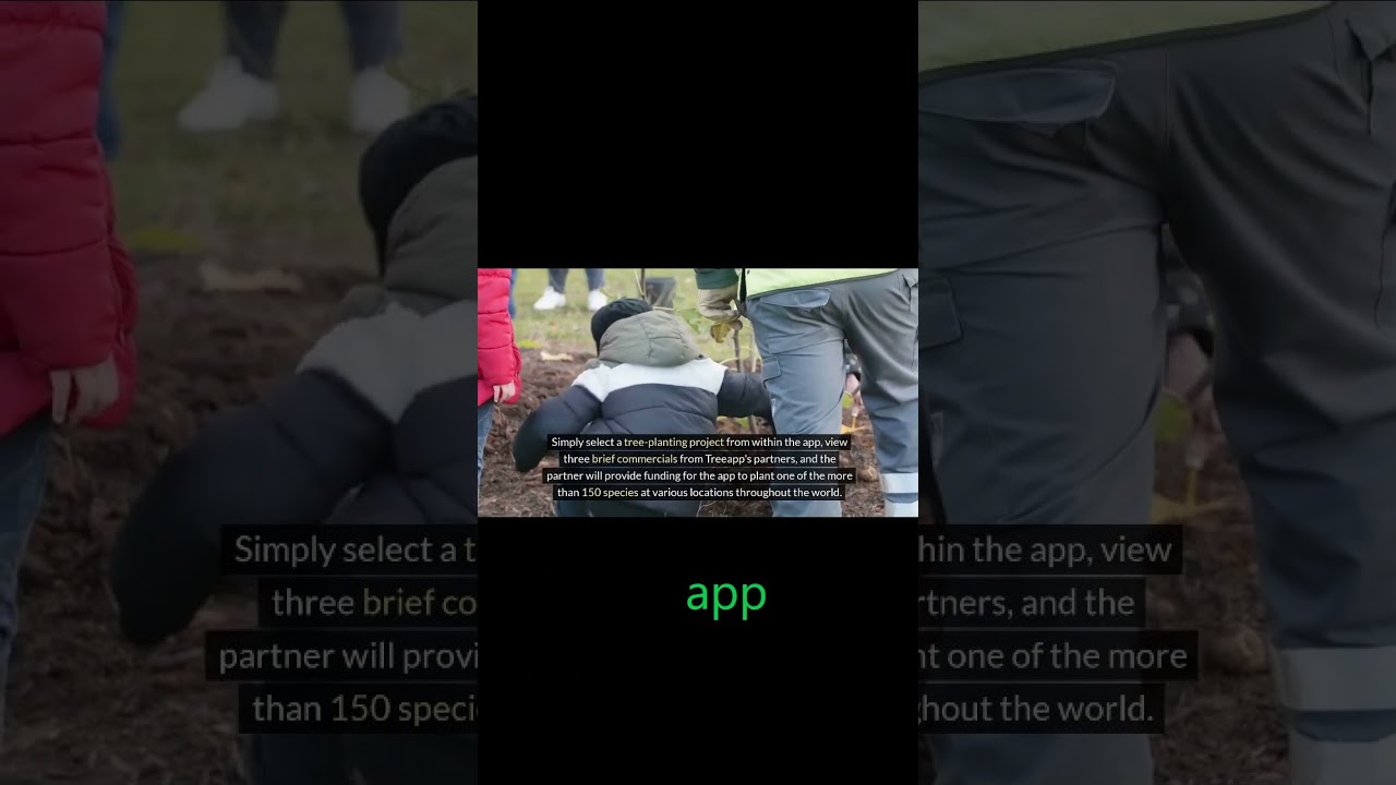 Tree App Plant Trees For Free Worldwide #ecofriendly #Sustainability #Smartphone #SaveThePlanet
