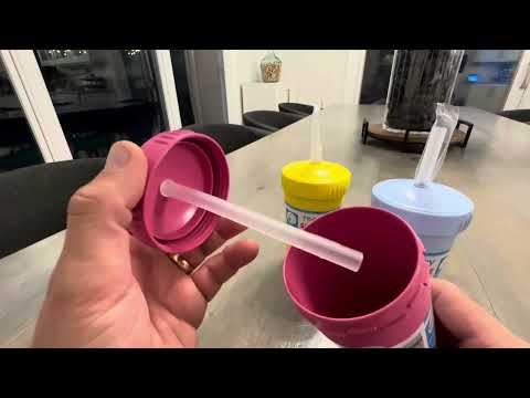 Re Play Made in the USA Straw Cups in Aqua, Lime, Blush, Pink, Purple & Amethyst Review